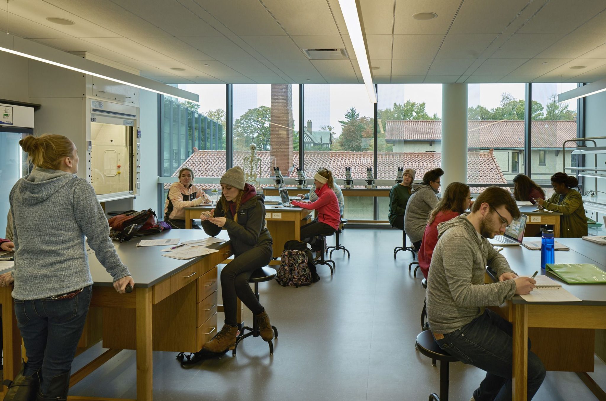 Webster University, Browning Hall Interdisciplinary Science Building ...