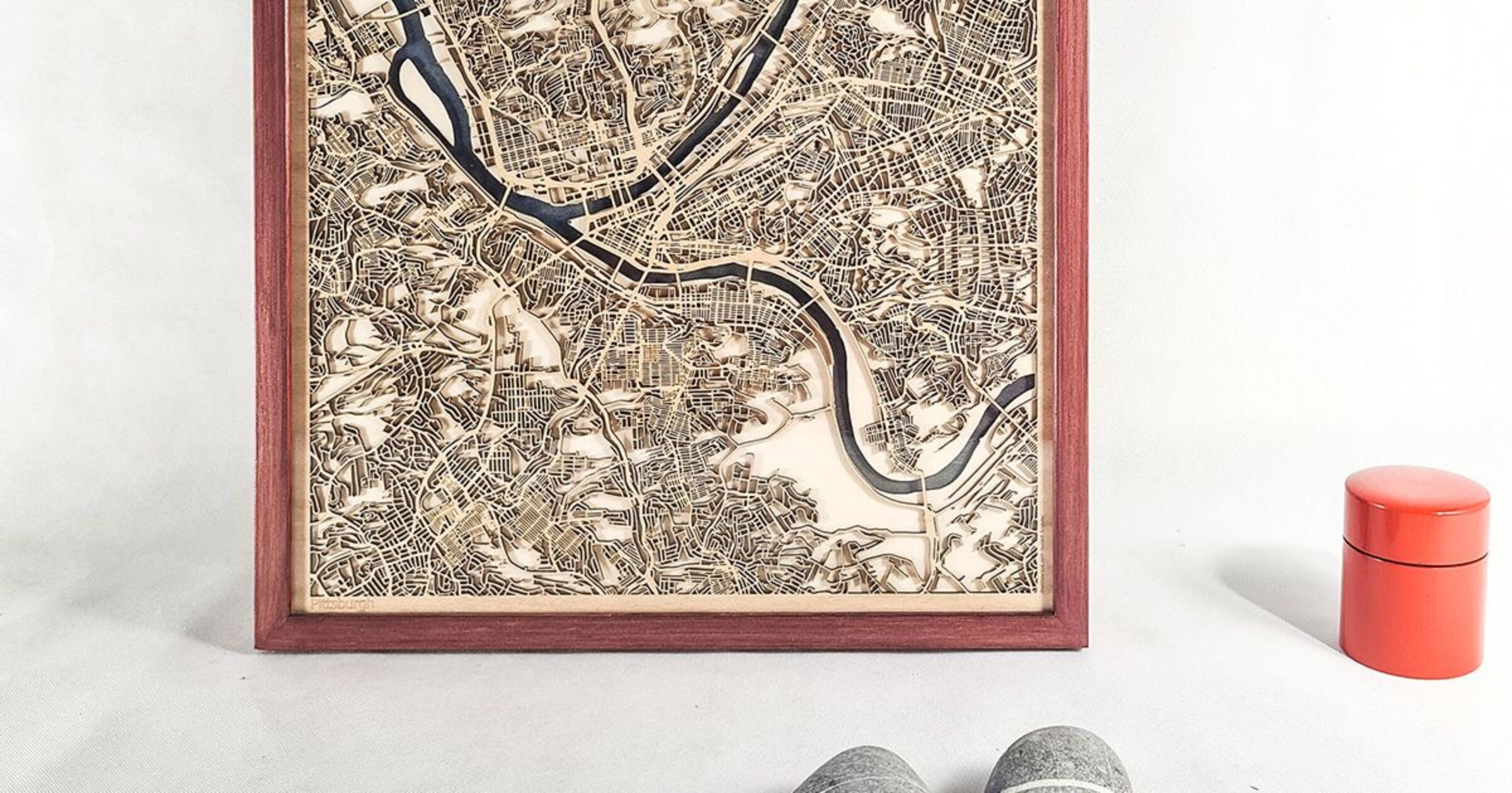 CityWood - Minimal 3D Wooden Maps - Arch2O.com