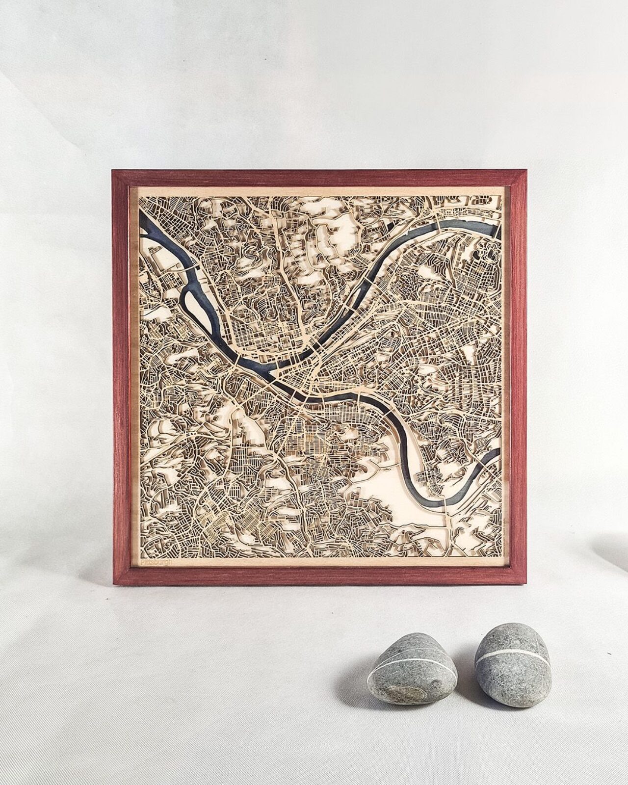 CityWood - Minimal 3D Wooden Maps - Arch2O.com