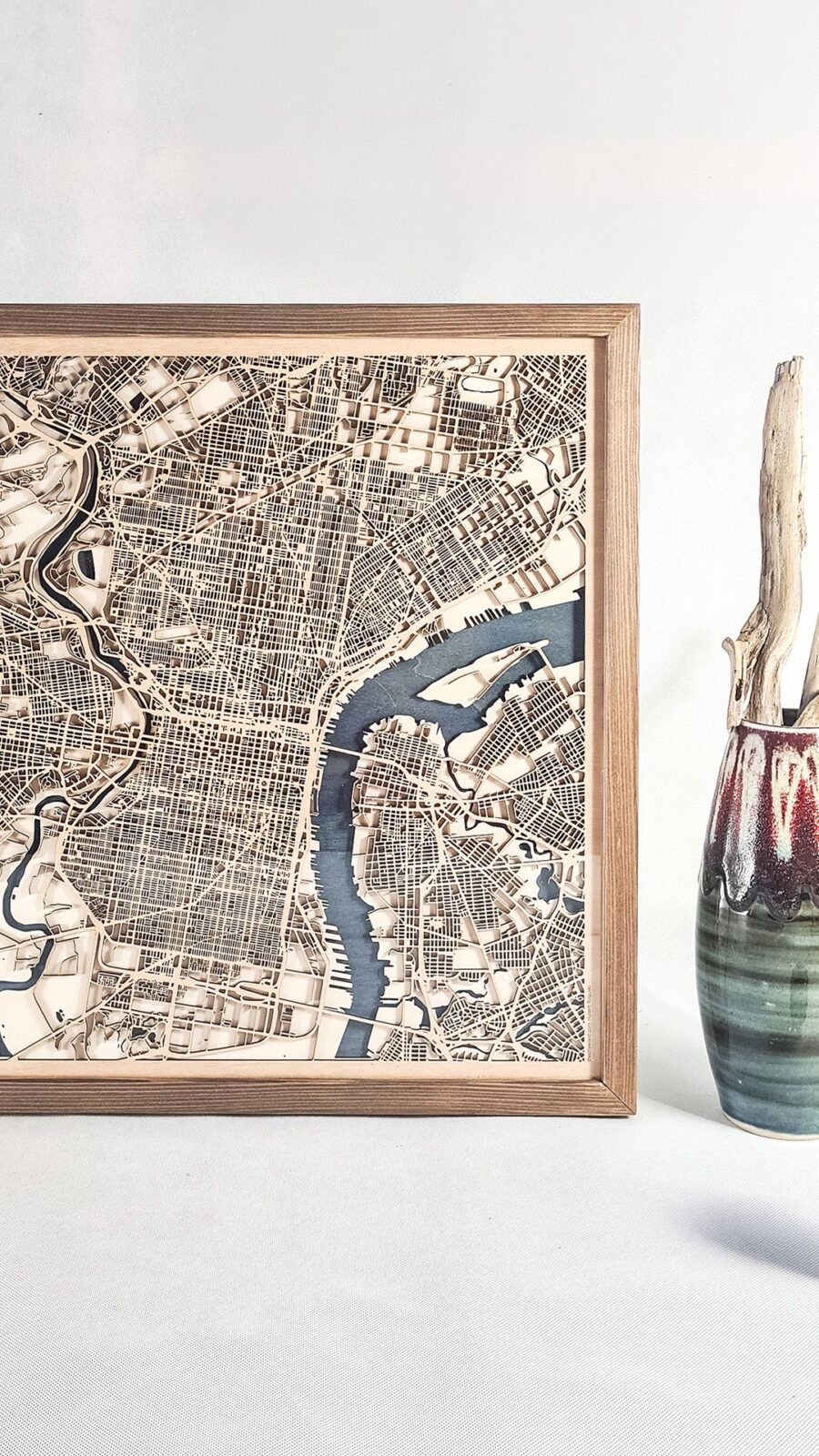 CityWood - Minimal 3D Wooden Maps - Arch2O.com