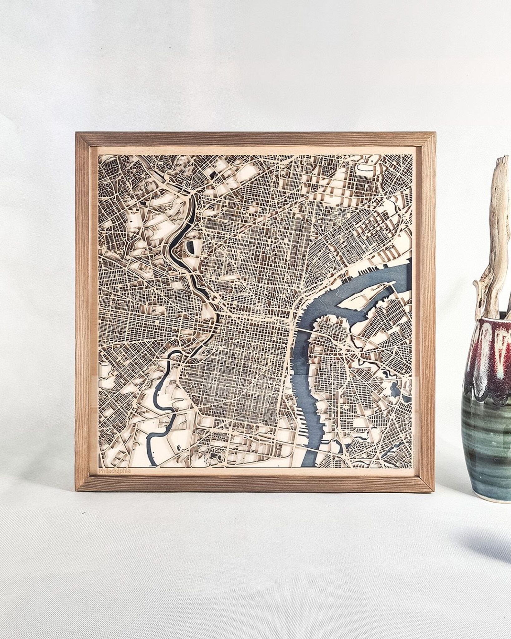 CityWood – Minimal 3D Wooden Maps – Arch2O.com