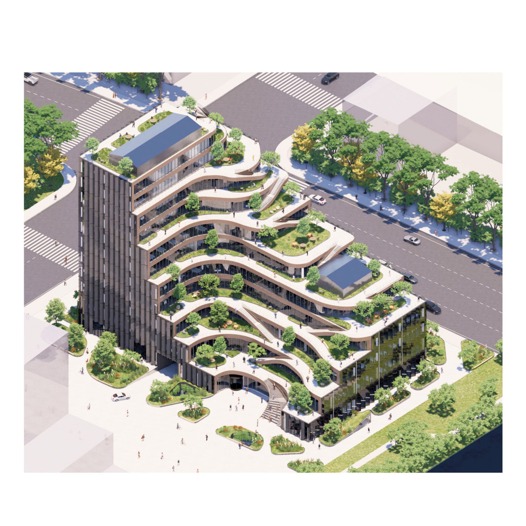 MVRDV Unveils Design for a ‘Future-Proof’ Office Building with Green ...