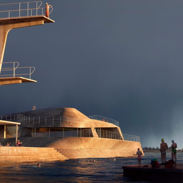Snøhetta to Reconstruct a Modernized Version of Knubben Harbor Bath in ...