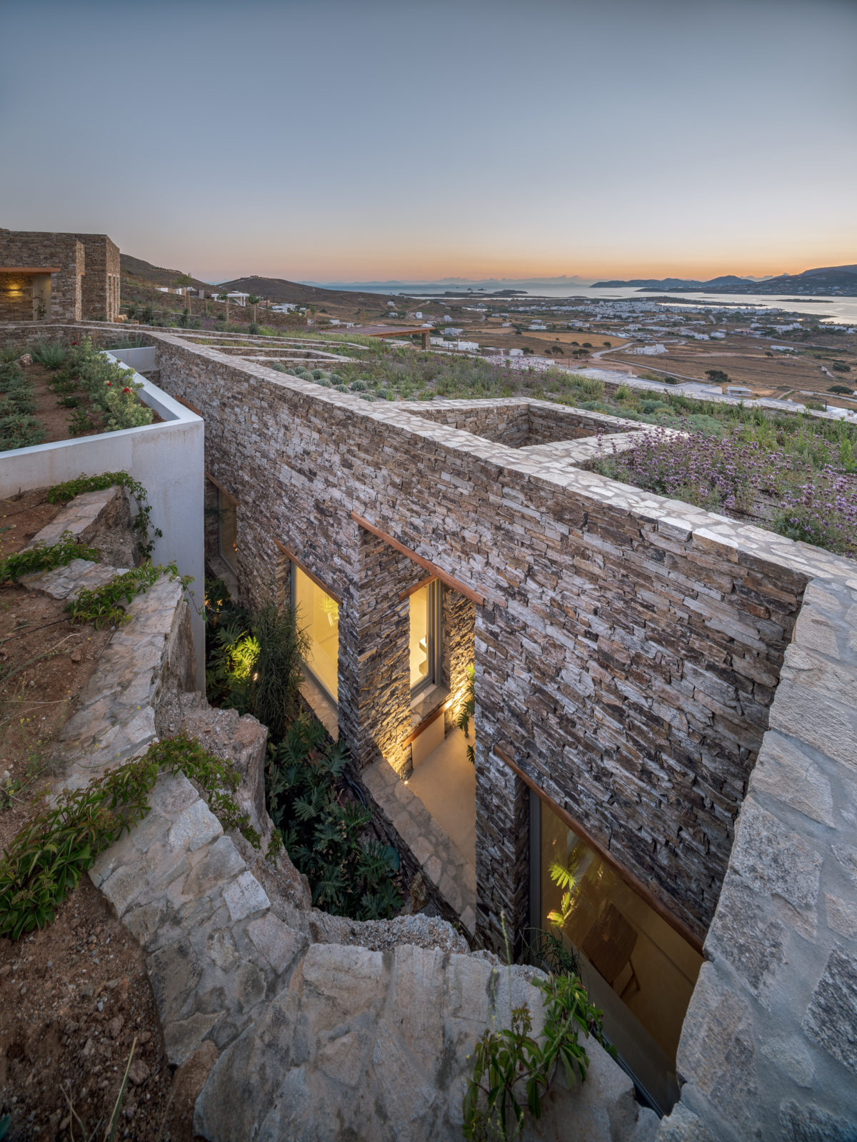 Encaved Stone Villa | Tsolakis Architects - Arch2O.com