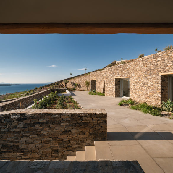 Encaved Stone Villa | Tsolakis Architects - Arch2O.com