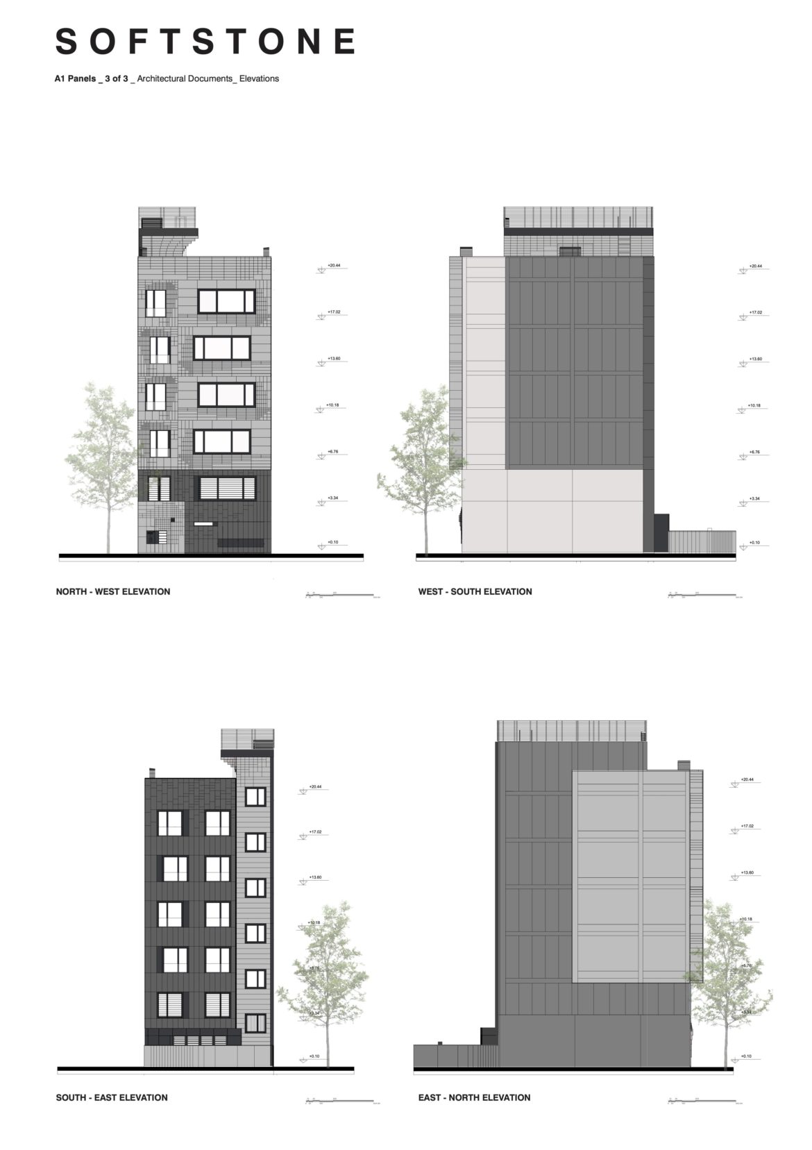 Softstone mid-rise office building | SETUP Architecture Studio