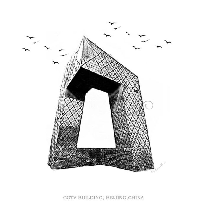 Arch-Inktober: 20 Mind-Blowing Ink Architectural Sketches