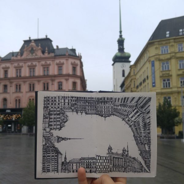 Arch-Inktober: 20 Mind-Blowing Ink Architectural Sketches