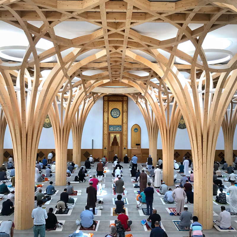 Cambridge Mosque | Marks Barfield Architects