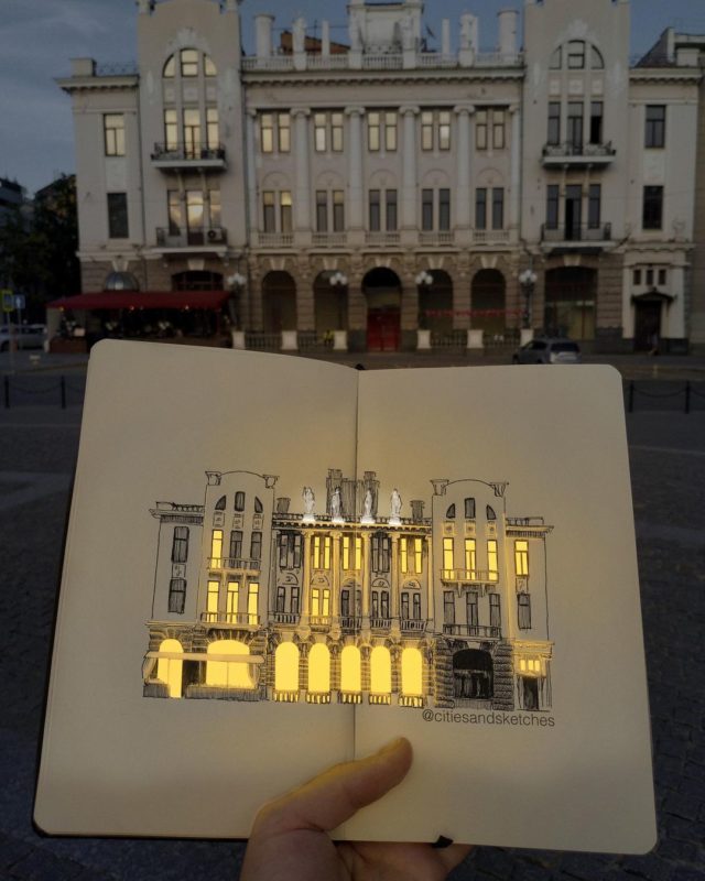 Glowing Ink Drawings? Artist's Secret Revealed!