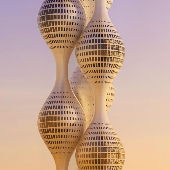 Hayri Atak Designs an Undulating Skyscraper in Shanghai