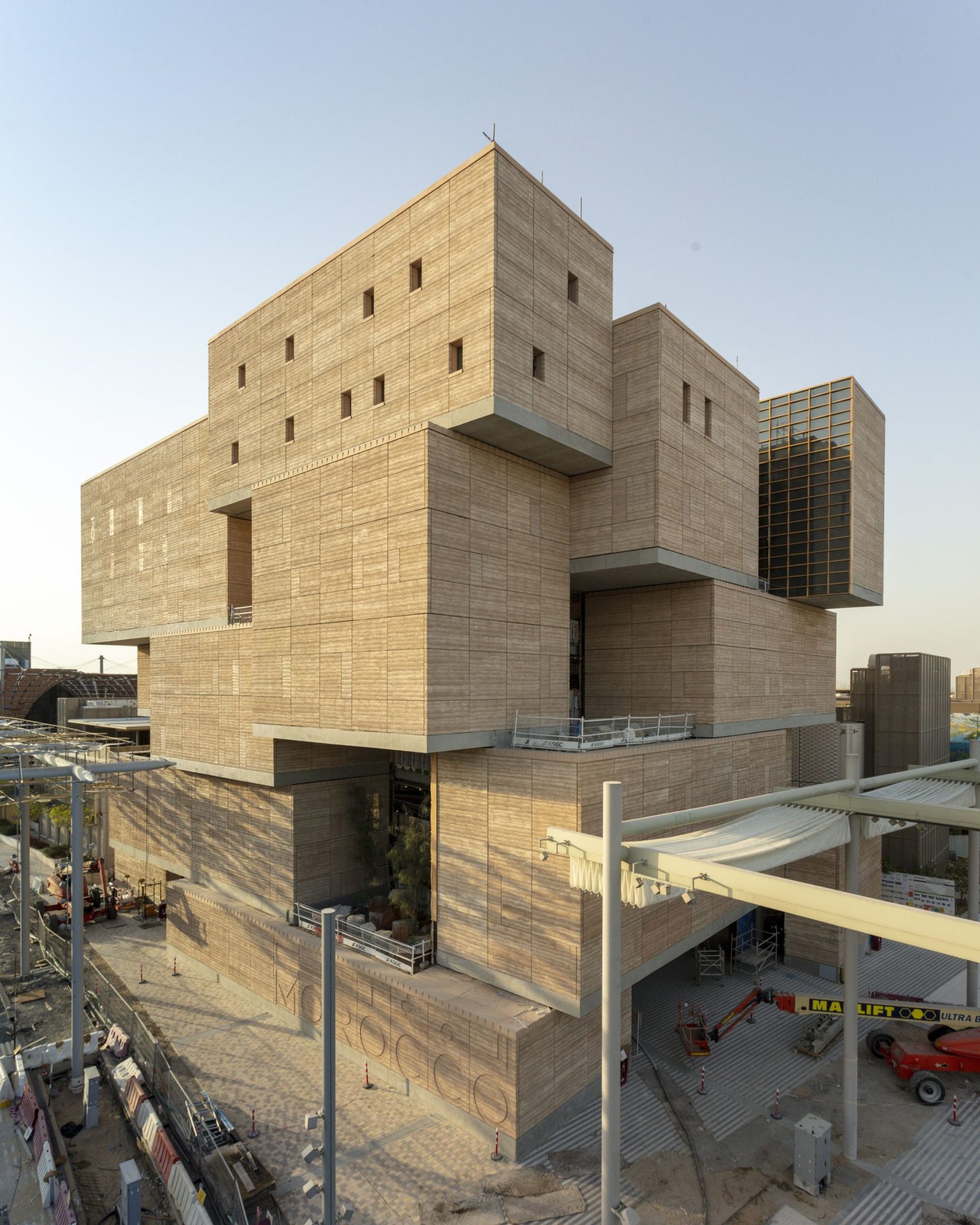 The Morocco Pavilion at the Expo 2020 dubai