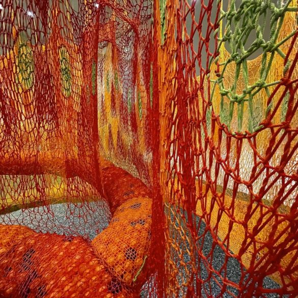 Watch the Lavish Largest Crochet Art Installation