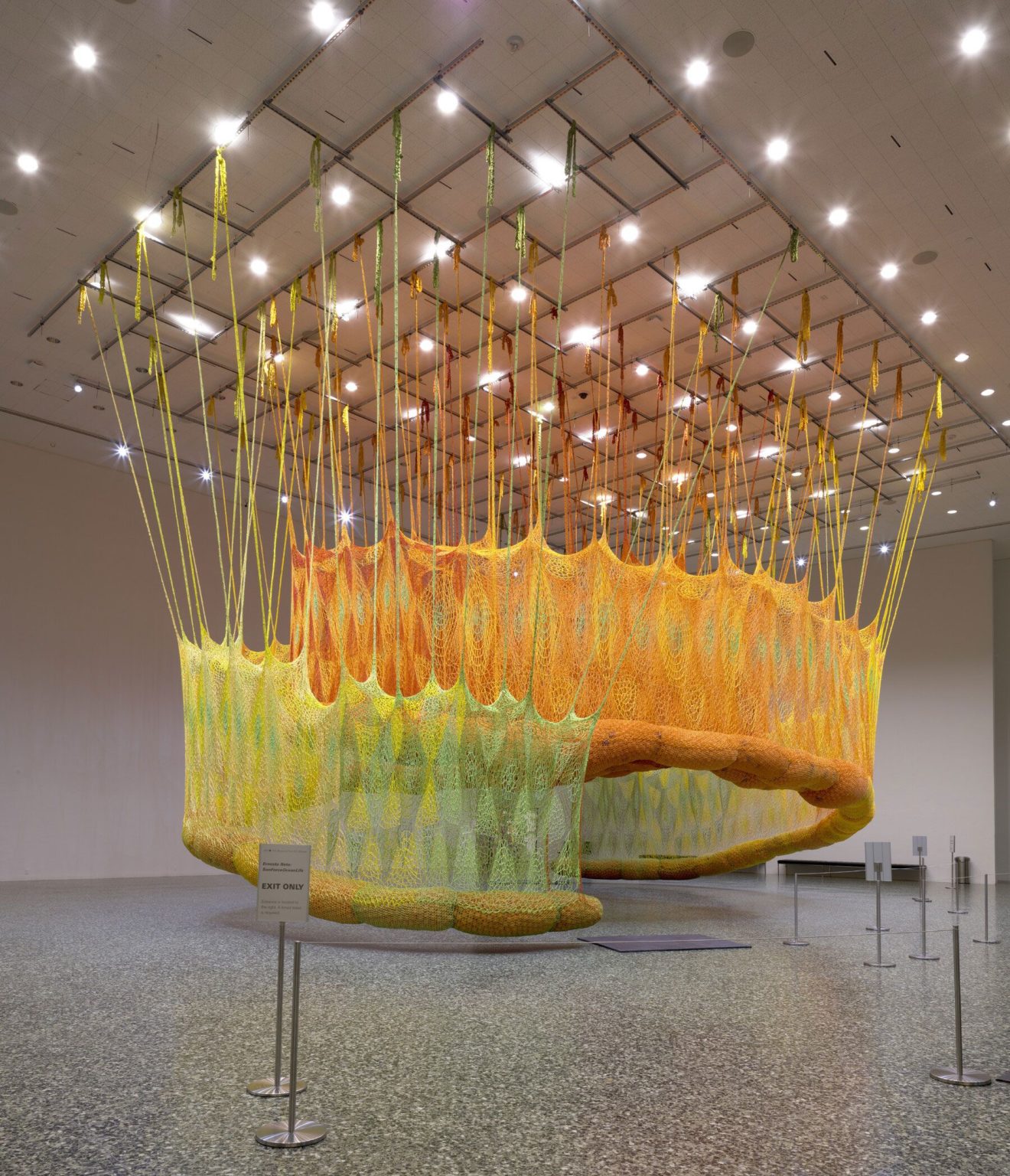 Watch the Lavish Largest Crochet Art Installation