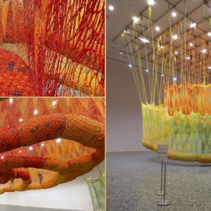 Watch the Lavish Largest Crochet Art Installation