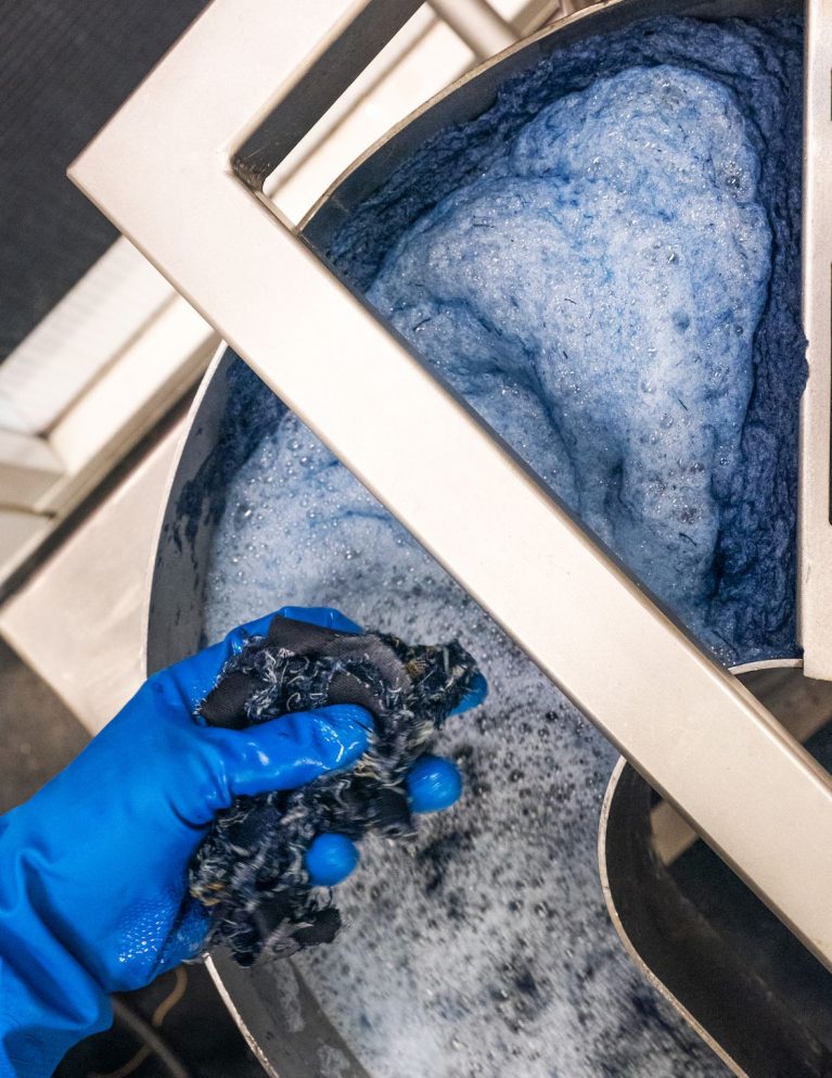 The Fluff Stack Series Turns Denim Waste Into Furniture - Arch2O.com