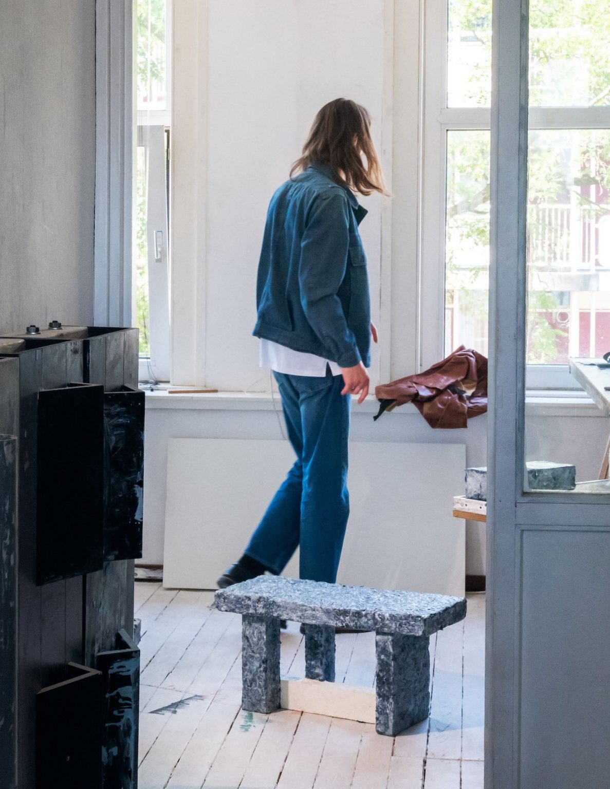 The Fluff Stack Series Turns Denim Waste Into Furniture - Arch2O.com