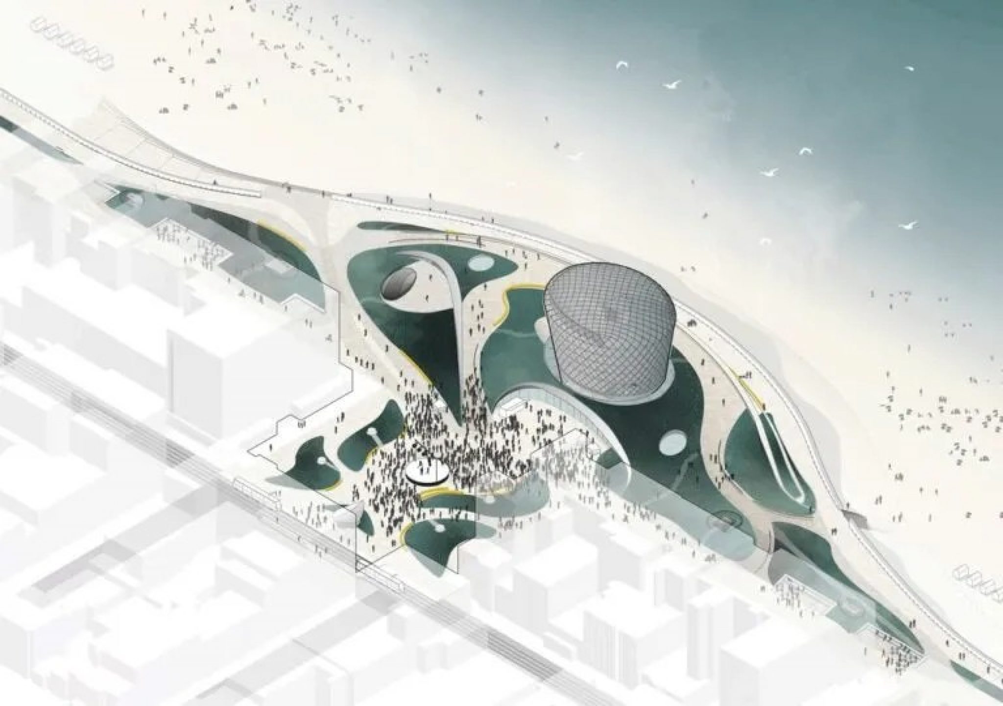 The Proposal 'Duincasino Middelkerke' by DELVA + ZJA Wins An ...
