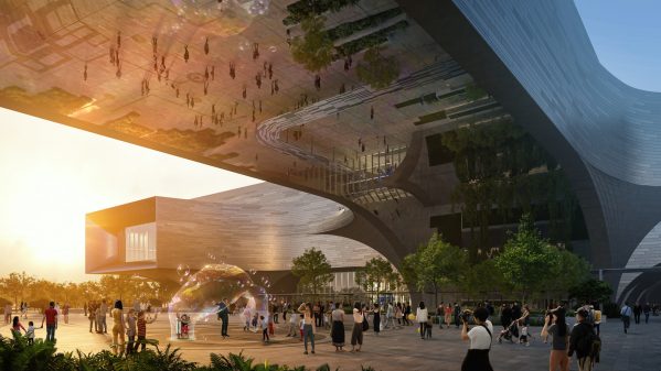 An Initial Glimpse at the Singapore New Science Center by Zaha Hadid ...