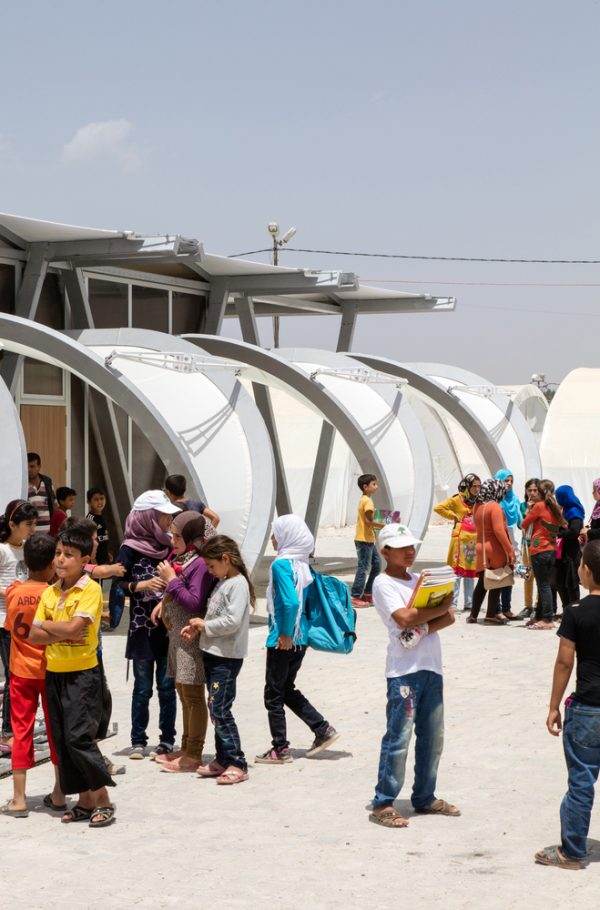 Zaha Hadid Architects Developed 27 EAA Foundation Tents for Refugee Societies to Use as Schools ...