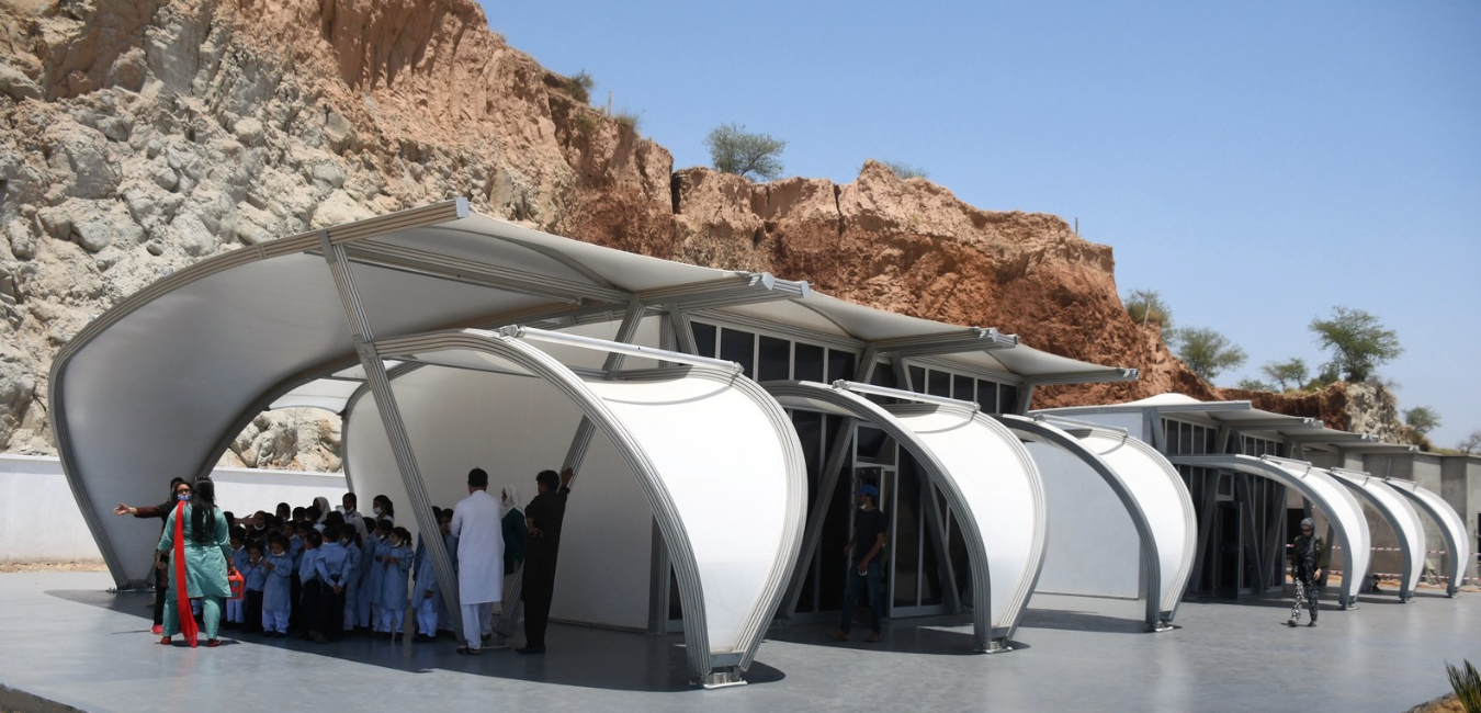 Zaha Hadid Architects Developed 27 EAA Foundation Tents for Refugee Societies to Use as Schools ...
