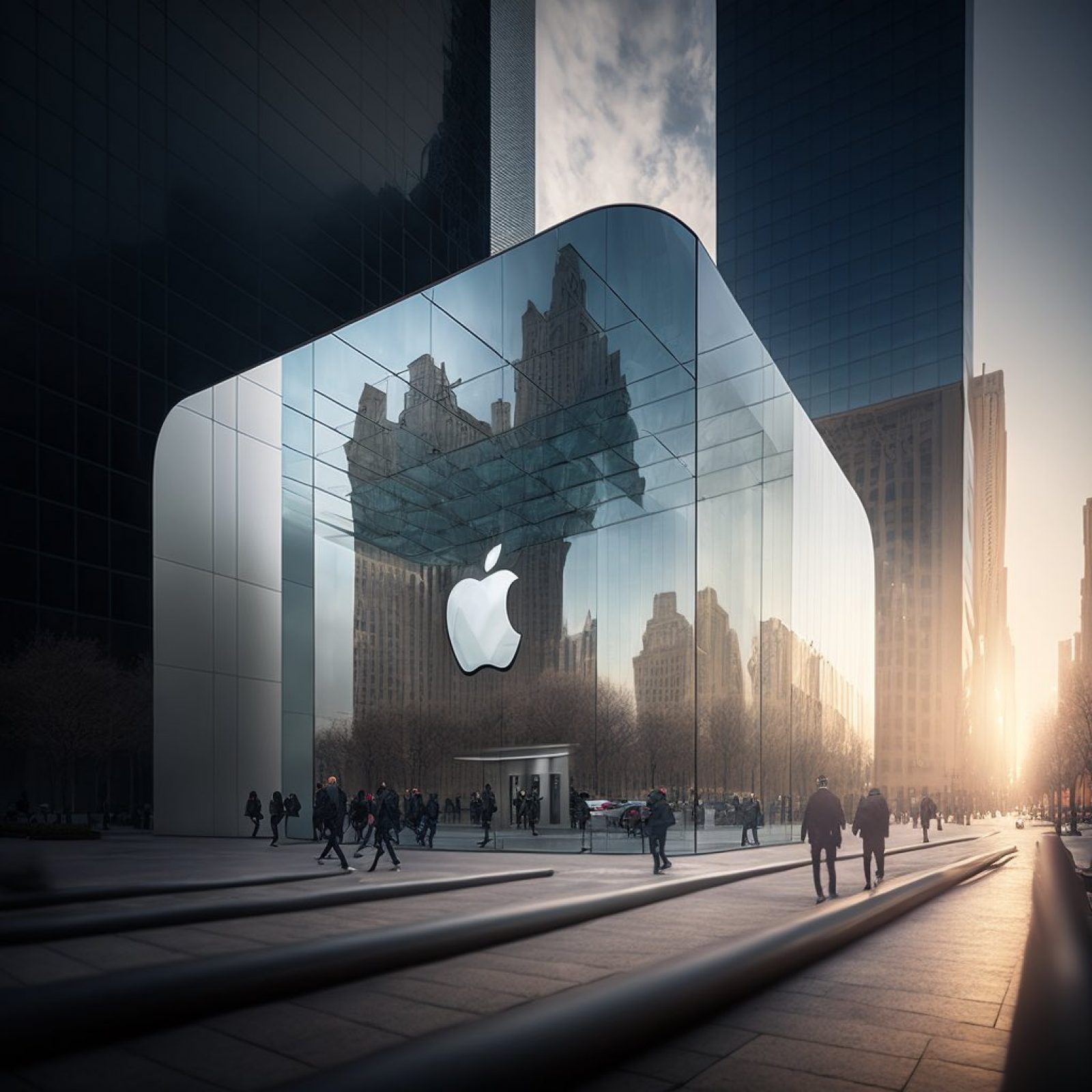 Midjourney's Inspiration Gives a Glimpse of How Apple Stores Around the ...