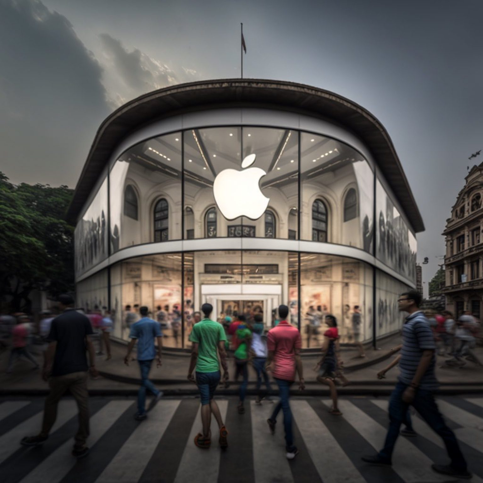 Midjourney's Inspiration Gives a Glimpse of How Apple Stores Around the ...
