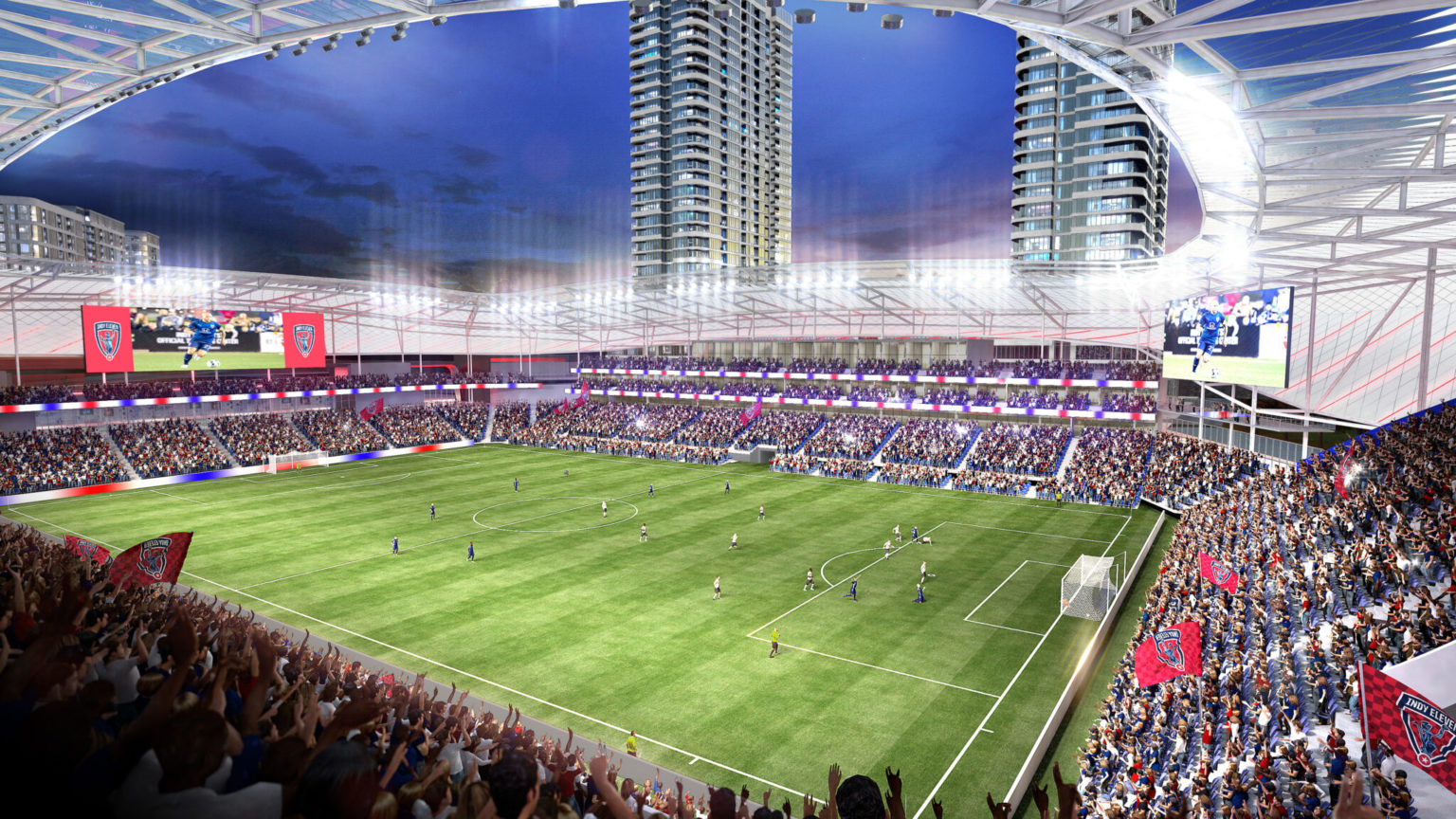 Populous Reveals Their New Cutting-Edge $1B Indy Eleven Stadium for ...