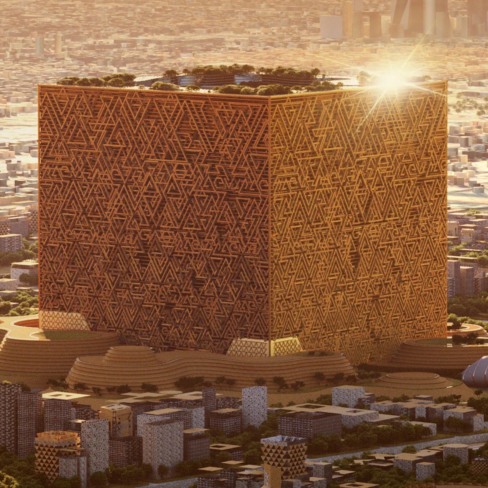 Saudi Arabia Reveals "Mukaab," a Massive New Cube-Shaped Skyscraper to ...