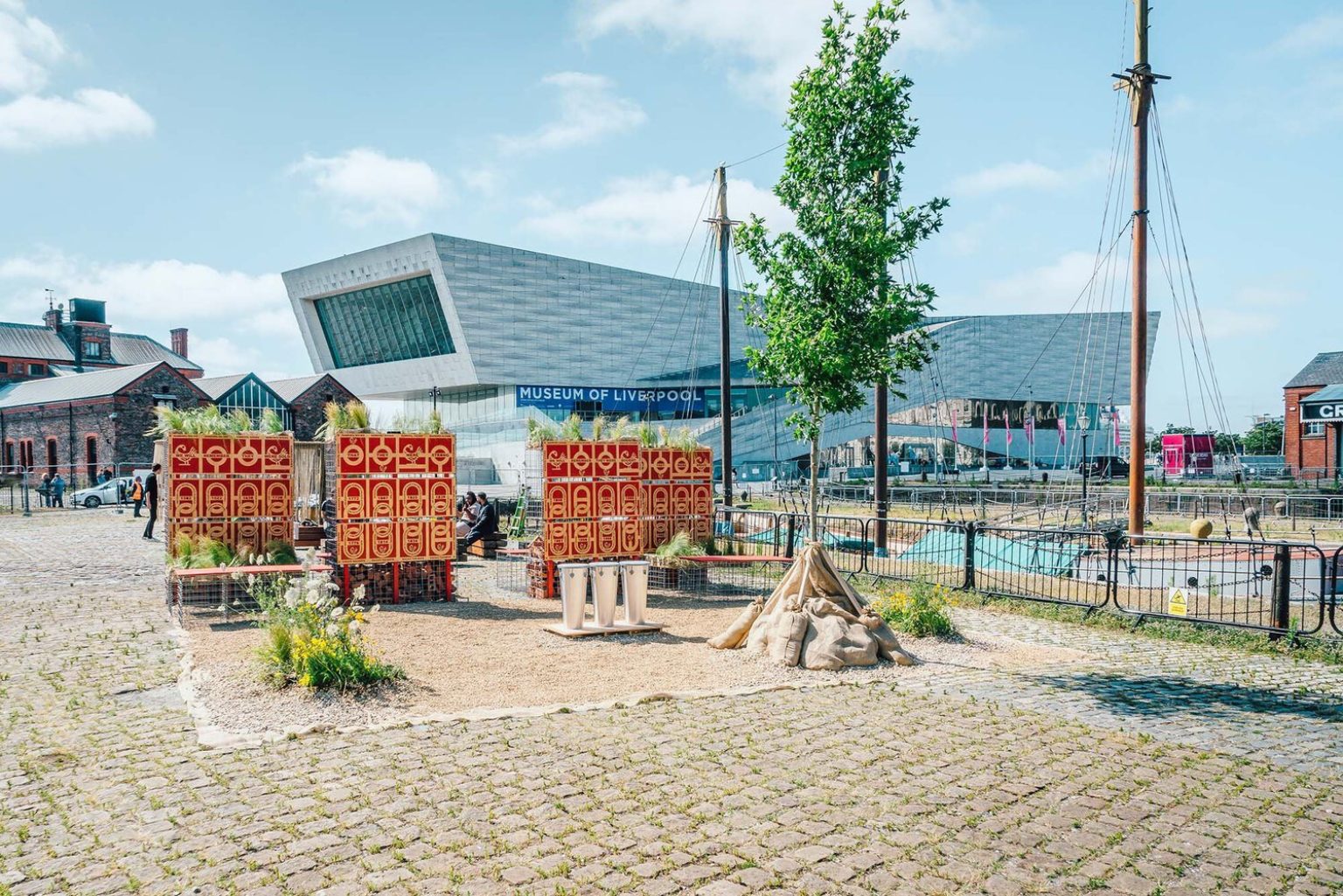 The British Council Reveals "Dancing Before the Moon" Pavilion for Venice Architecture Biennale ...