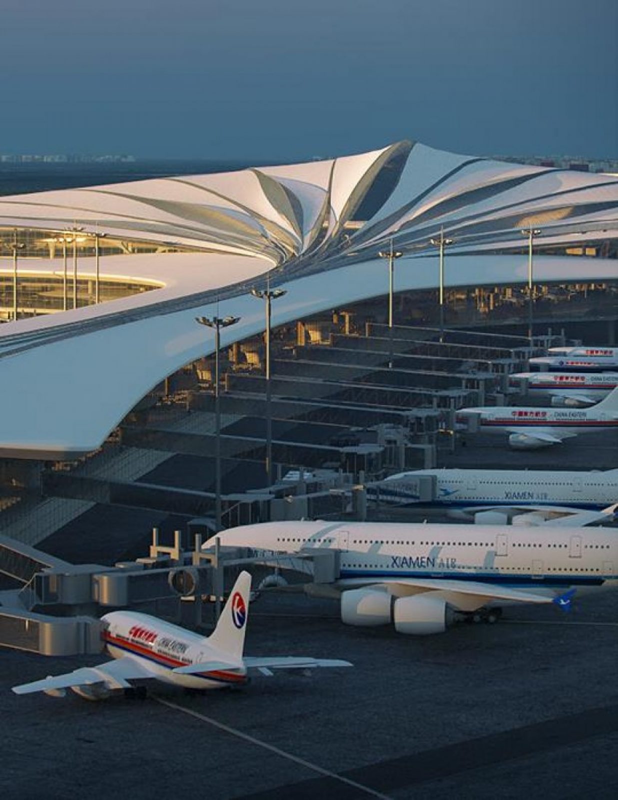The New Terminal 3 of Changchun Airport's Winning Design Has Been Unveiled by MAD Architects ...