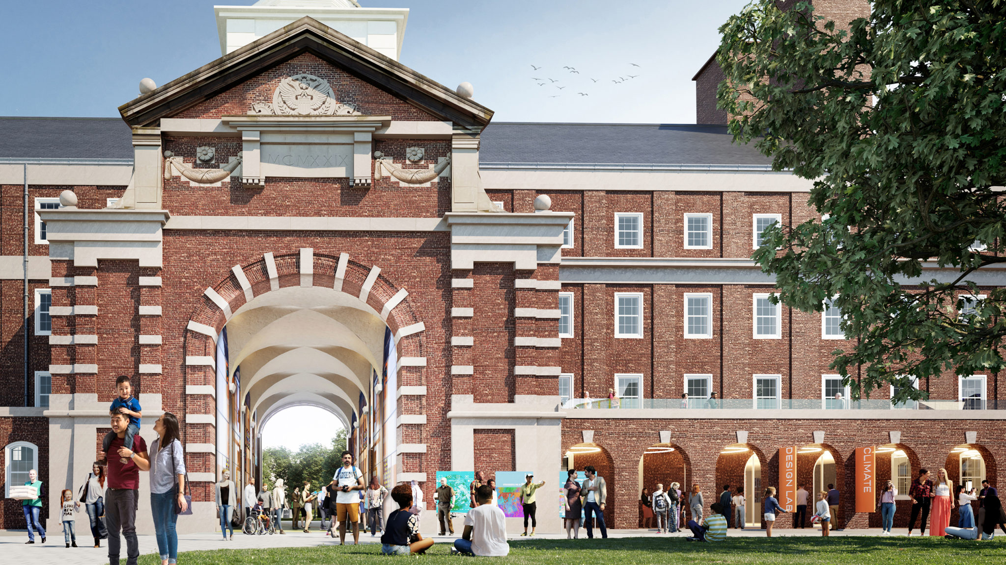 Governors Island's $700 Million Climatic Hub, "The Exchange" Will Be ...