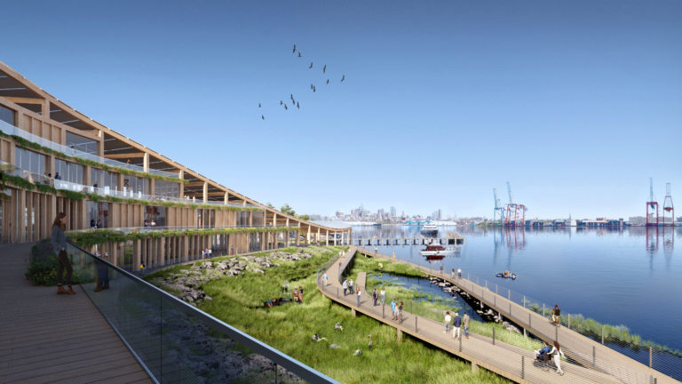 Governors Island's $700 Million Climatic Hub, "The Exchange" Will Be ...