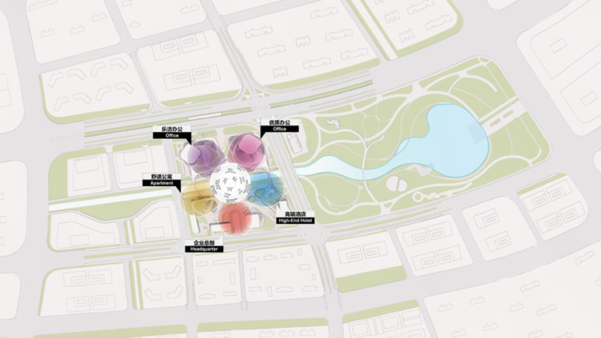 UNStudio Reveals the Gigantic K.Wah G72 Mixed-Use Complex in Nanjing - Arch2O.com