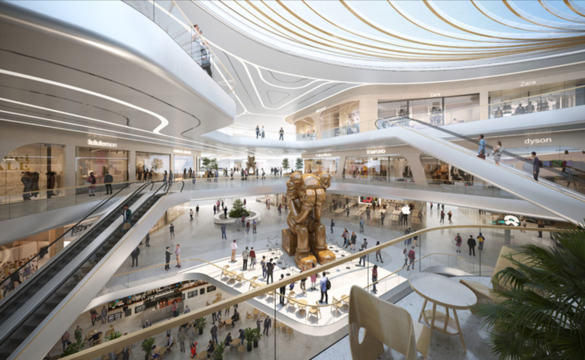 UNStudio Reveals the Gigantic K.Wah G72 Mixed-Use Complex in Nanjing - Arch2O.com