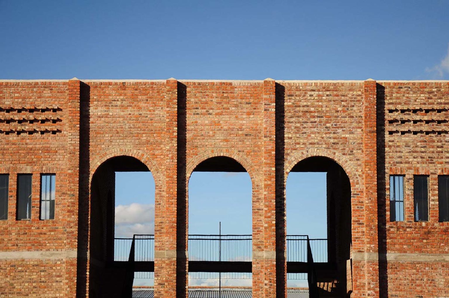Zimbabwean Primary School Builds an Enclosed Pathway Beneath Arched ...