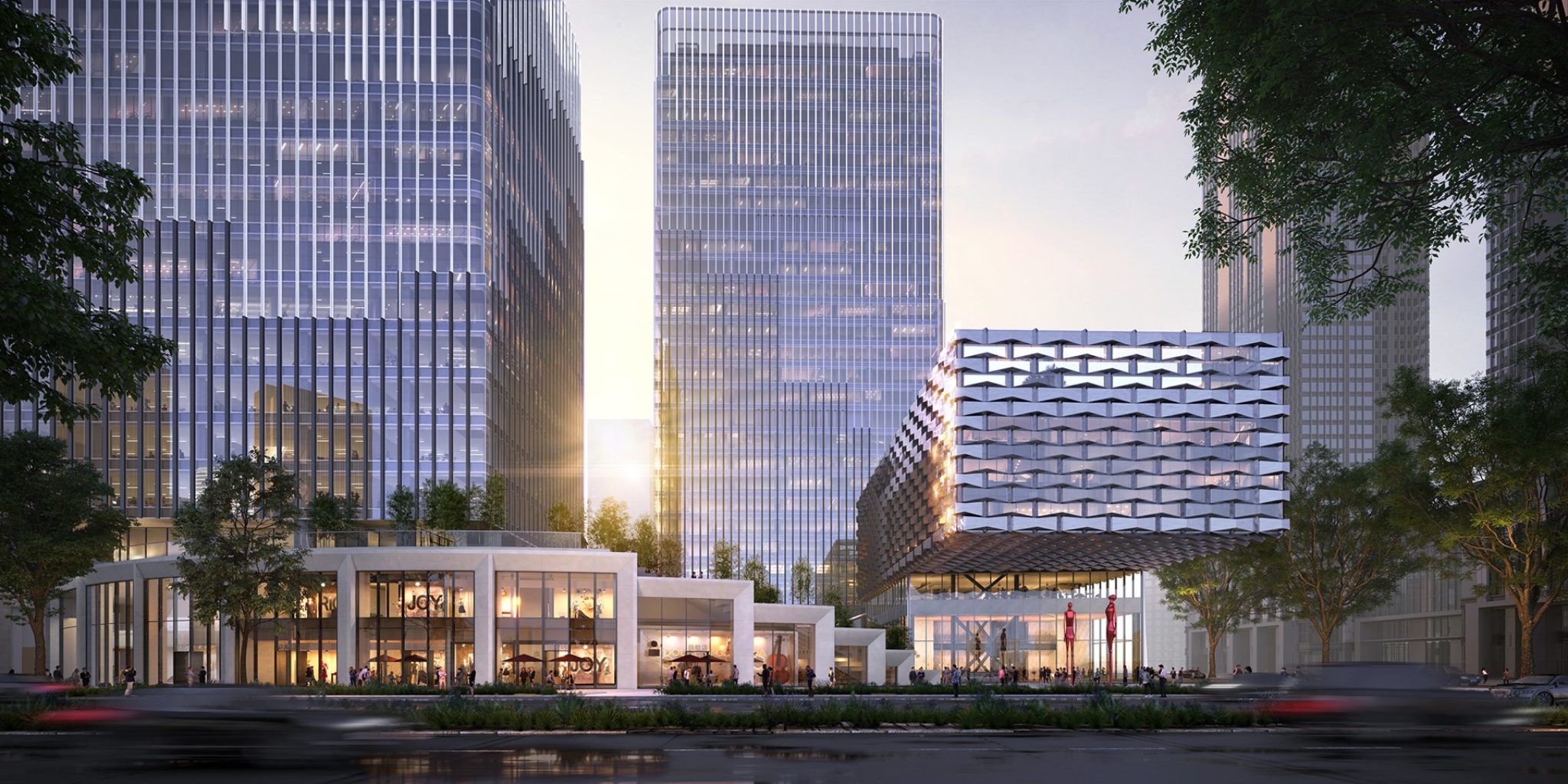 Construction Begins on MVRDV's Chengdu Jiaozi Courtyard Towers ...