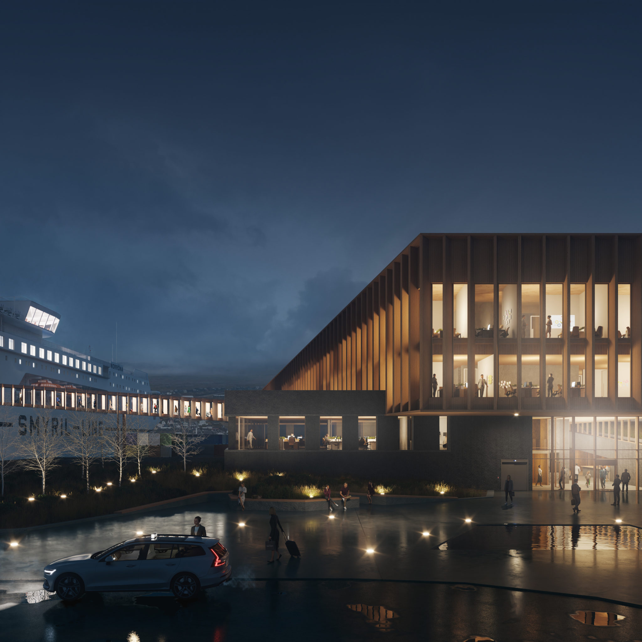 Henning Larsen Unveils New Ferry Terminal Design Honoring Faroese ...