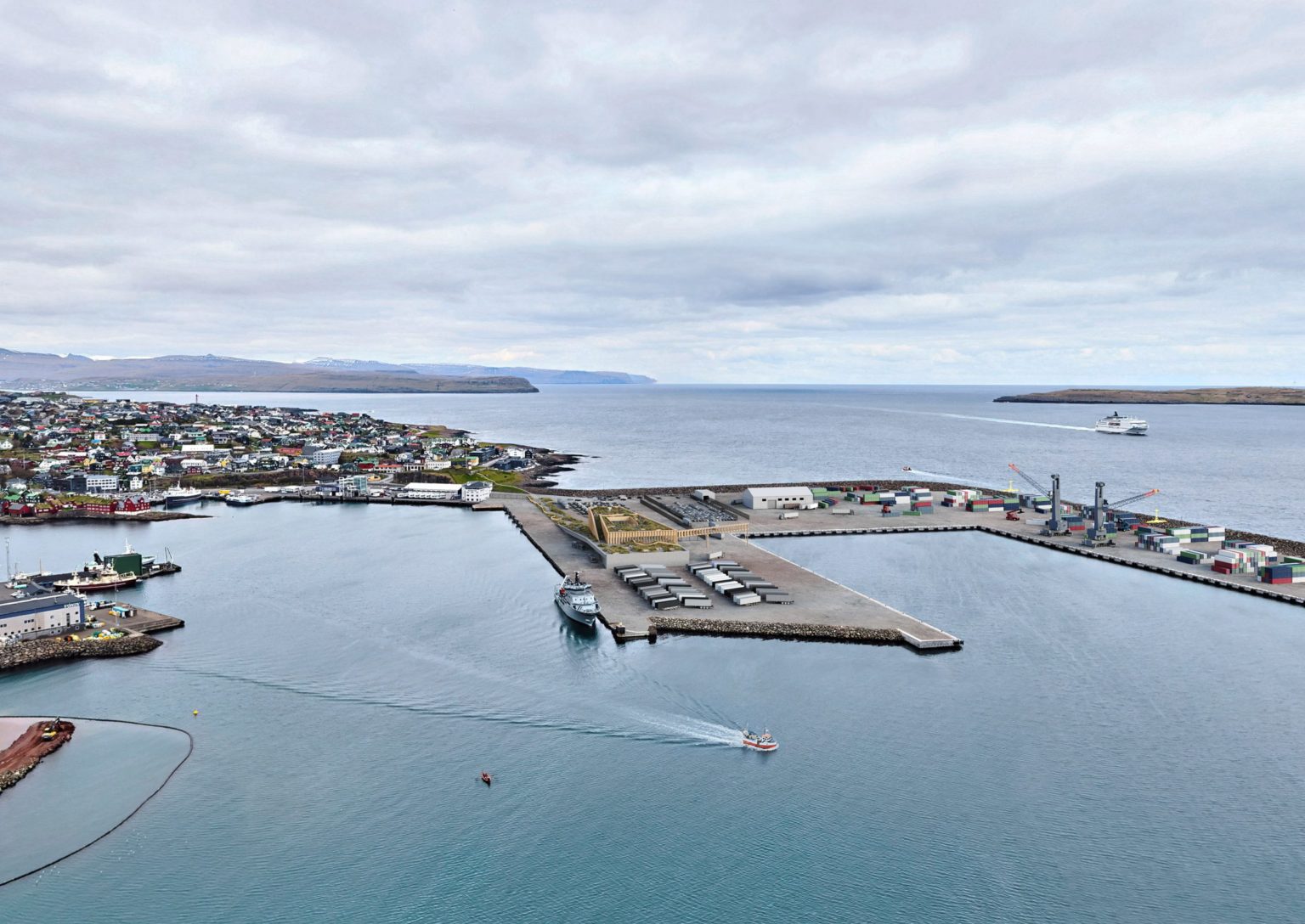 Henning Larsen Unveils New Ferry Terminal Design Honoring Faroese ...