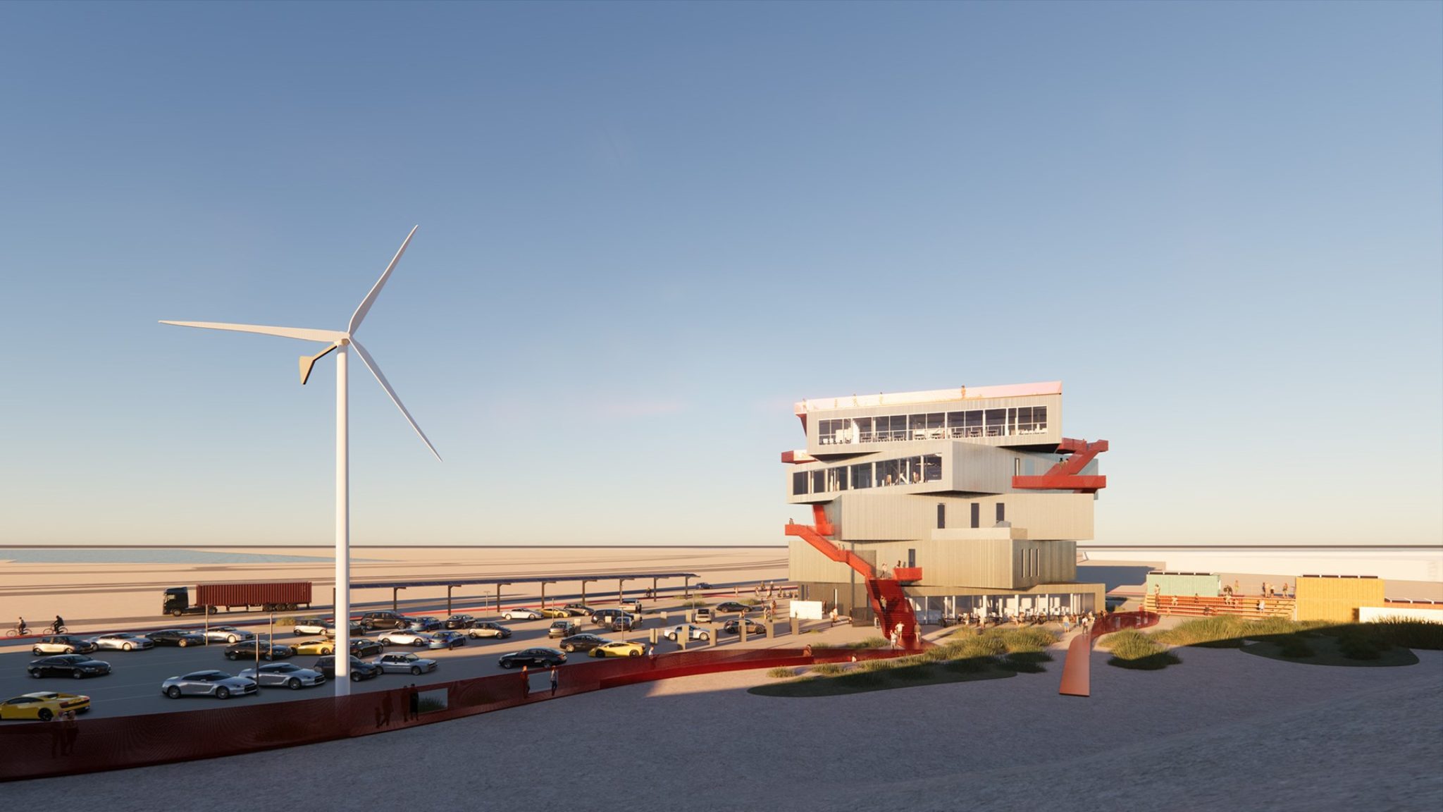 Portlantis, Europe's Biggest Port and an Exhibition Structure Designed ...