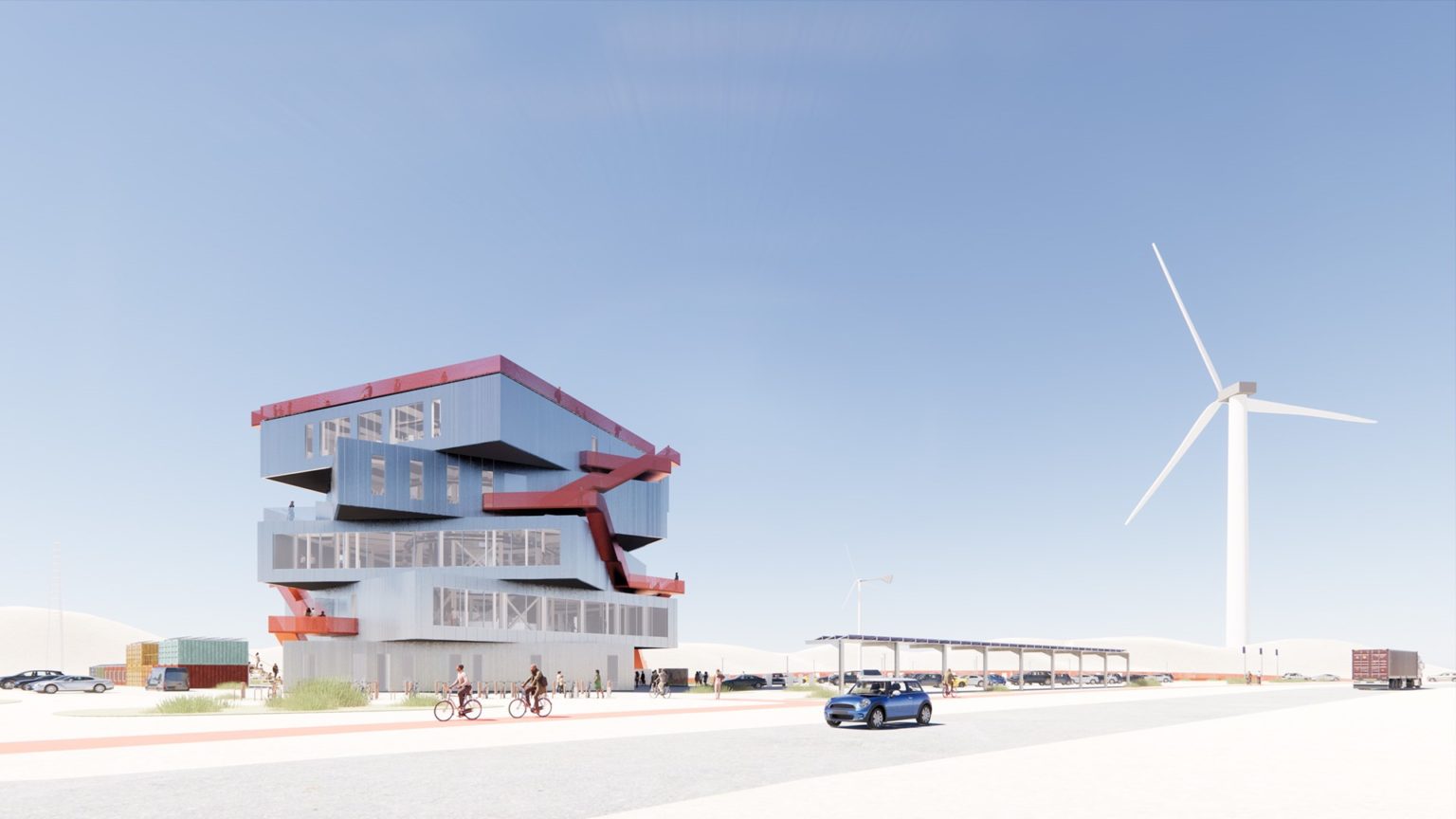 Portlantis, Europe's Biggest Port and an Exhibition Structure Designed ...