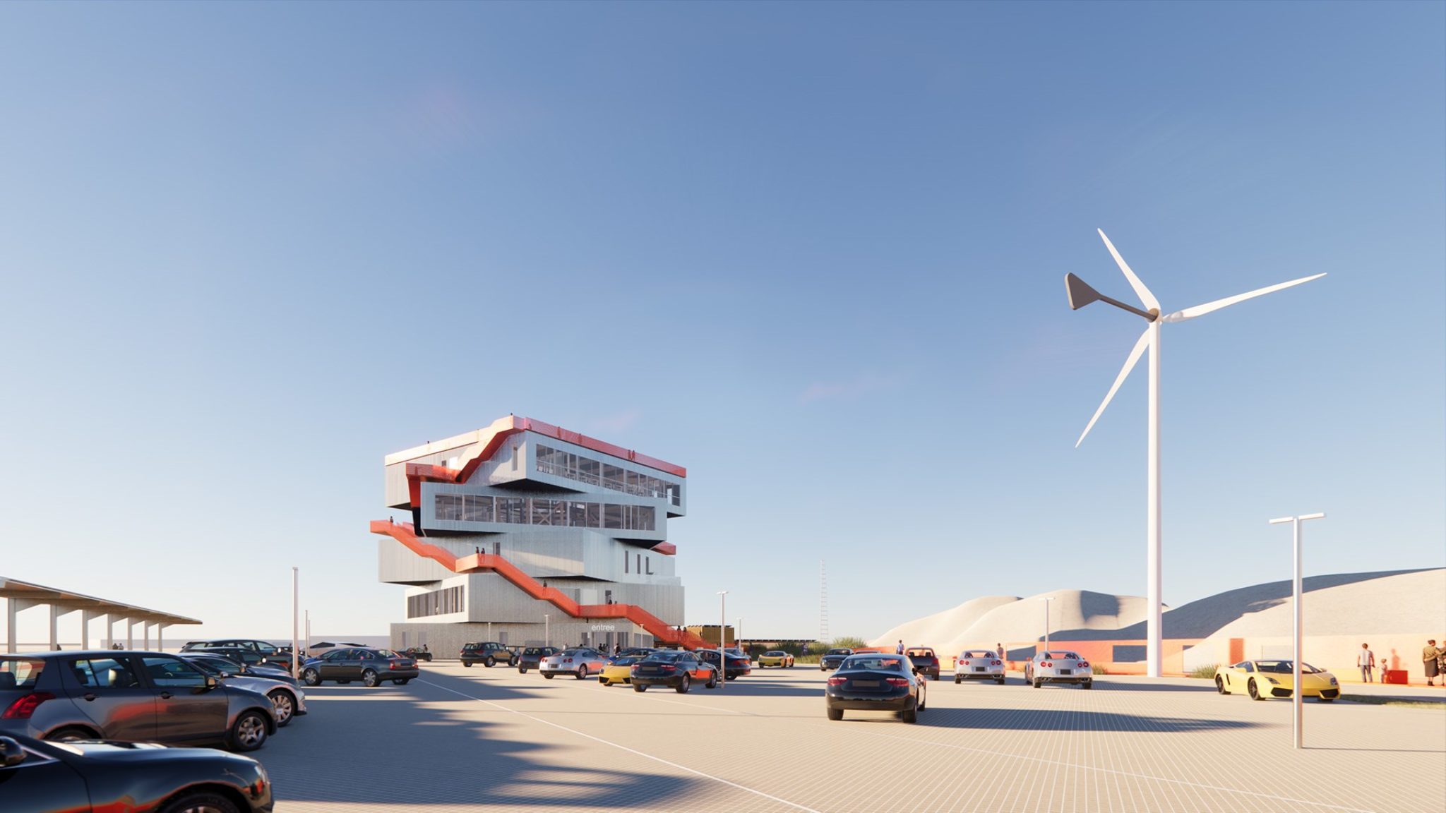 Portlantis, Europe's Biggest Port and an Exhibition Structure Designed ...