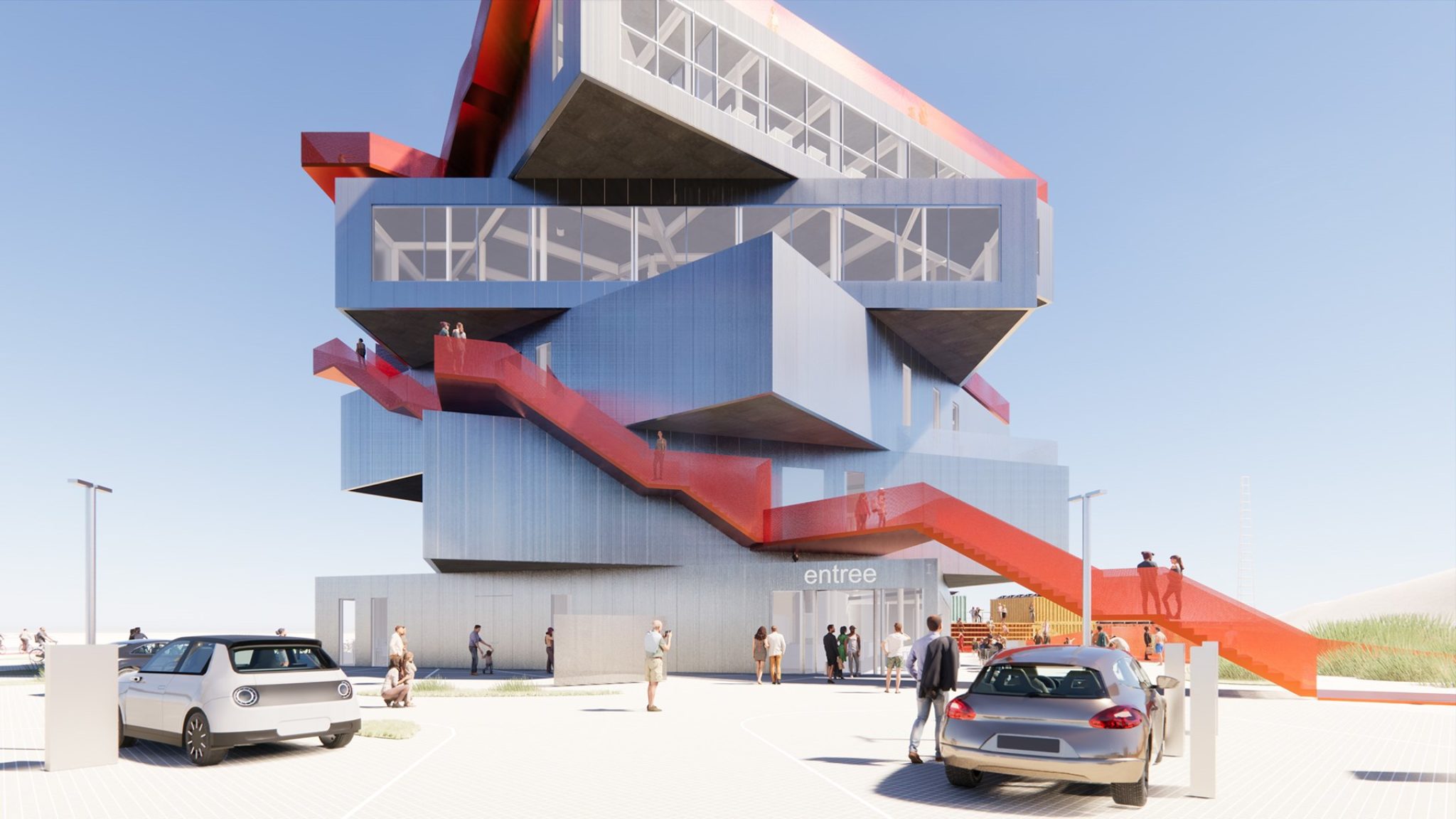 Portlantis, Europe's Biggest Port and an Exhibition Structure Designed ...