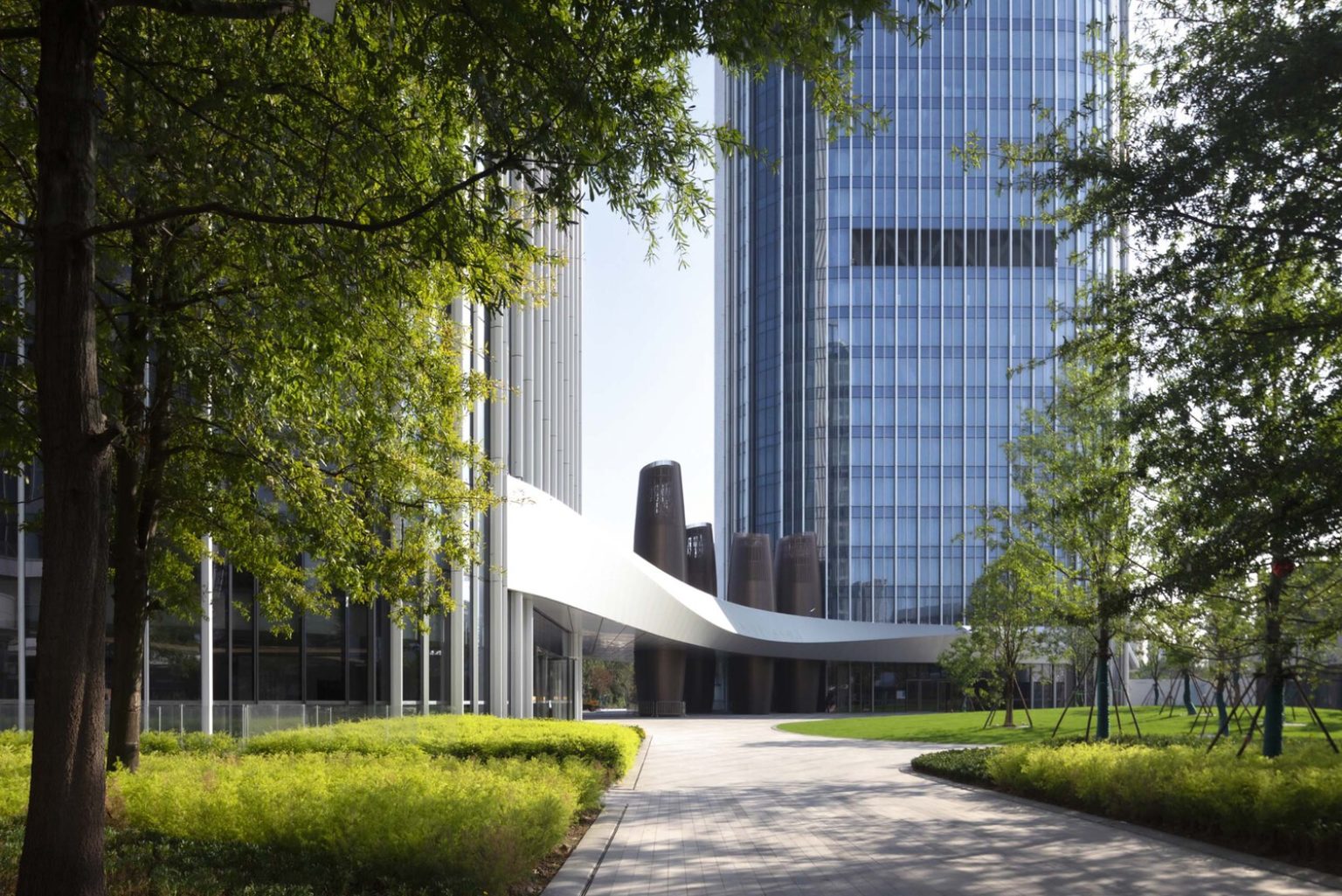 Shimao Riverfront Wisdom Towers l EID Architecture - Arch2O.com