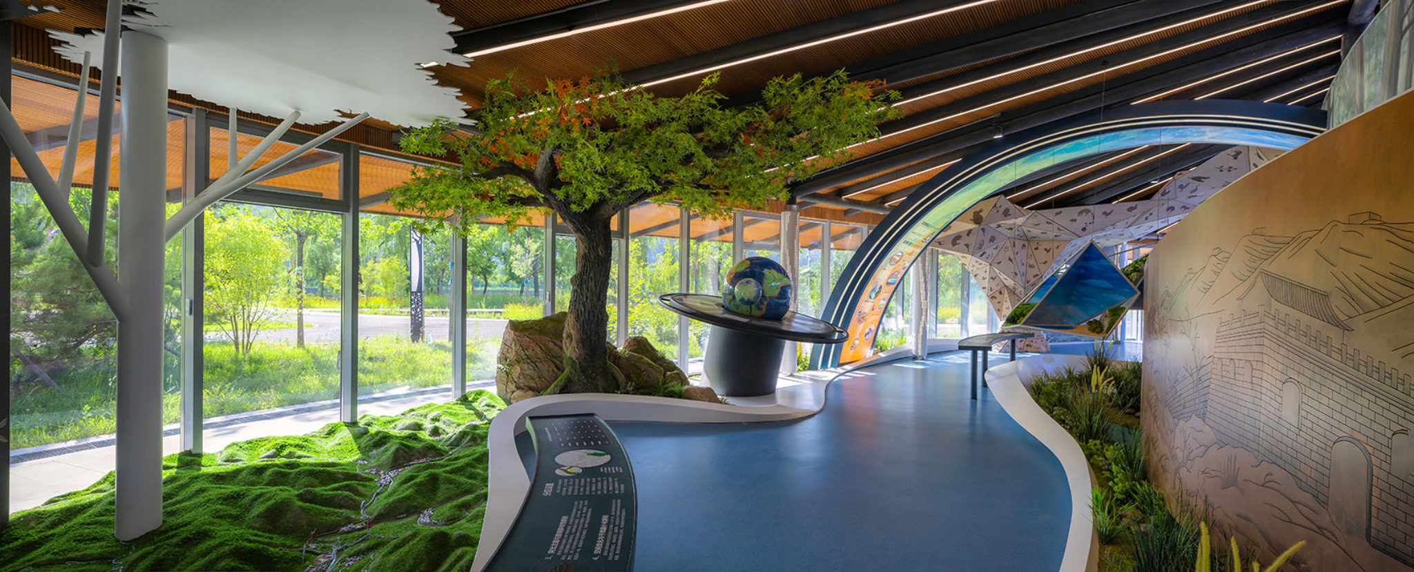 Huanxiu Lake Science Popularization and Education Center Design l ...