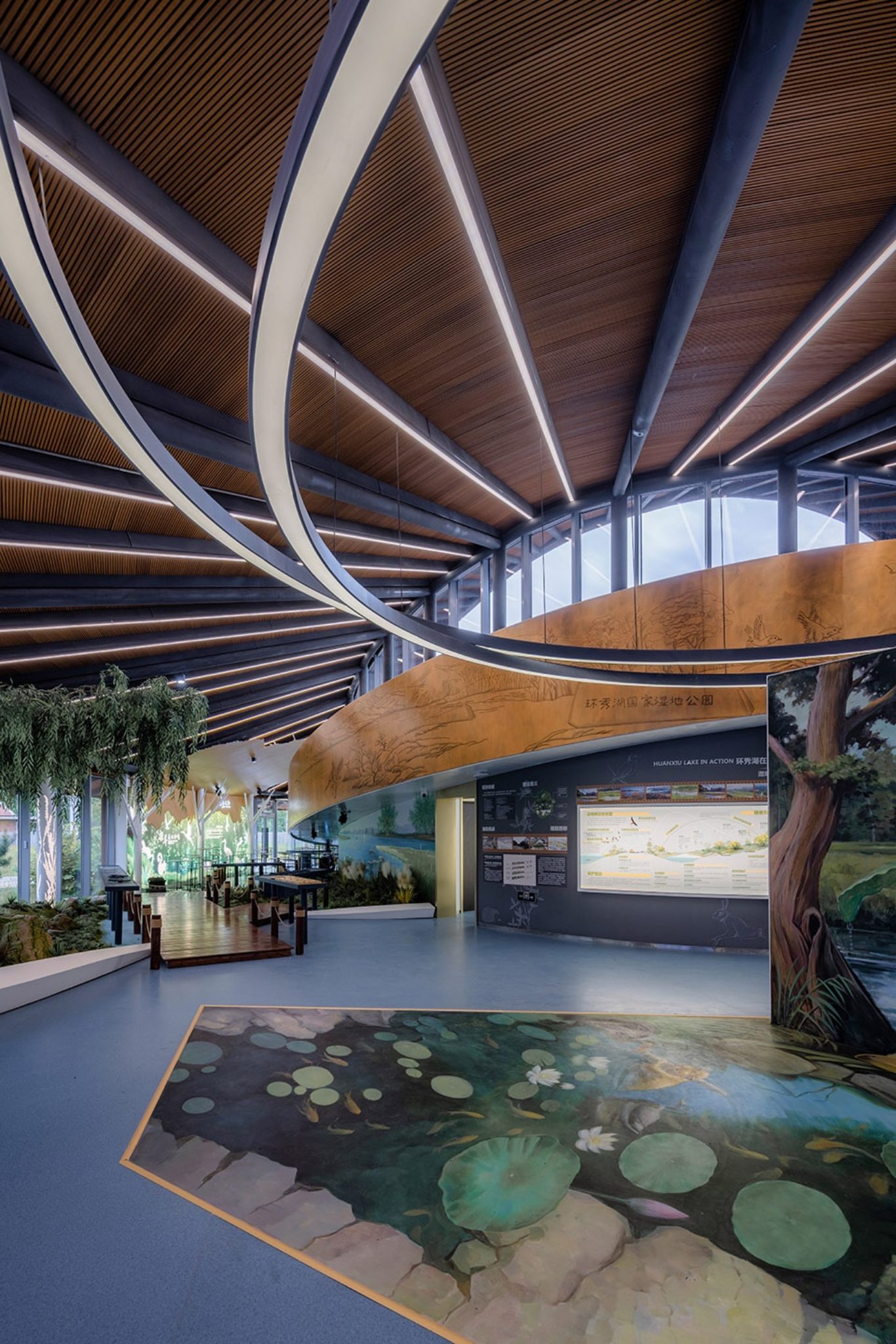 Huanxiu Lake Science Popularization and Education Center Design l ...