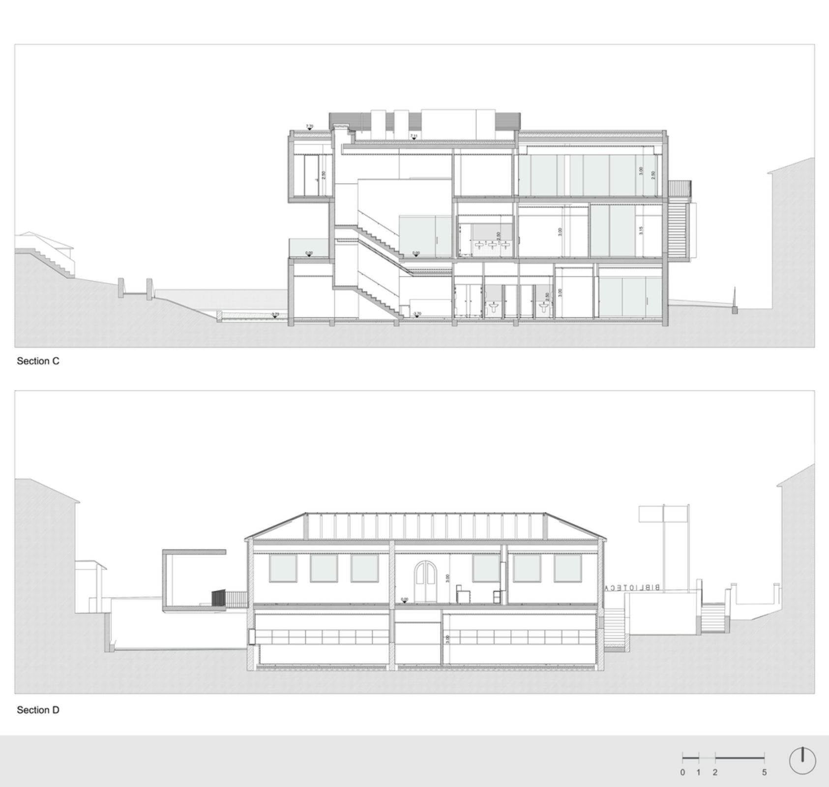 Municipal Library of Baião l Traço Alternativo Arquitectos Associados ...