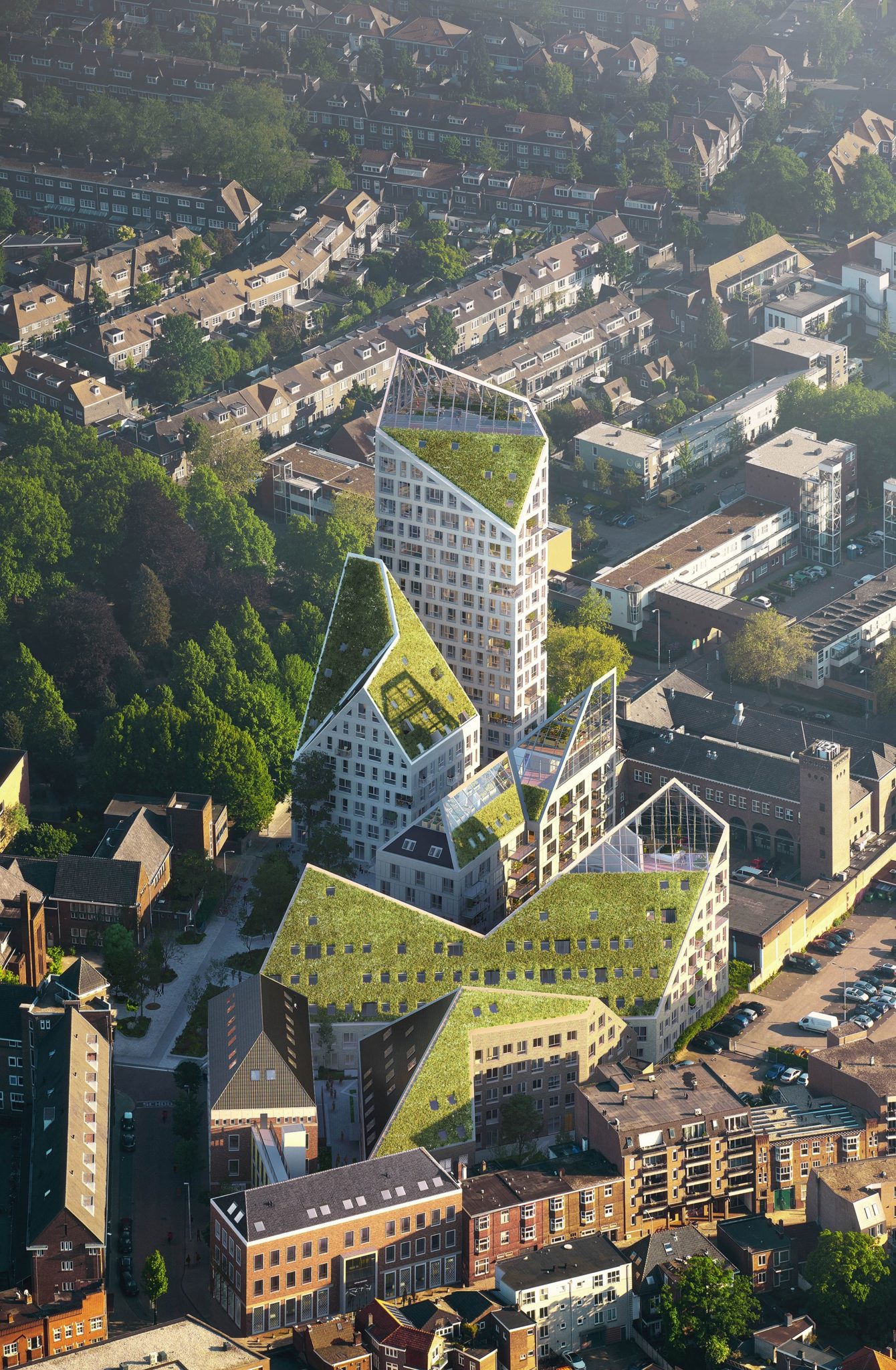 MVRDV's Nieuw Bergen Residential Development in Eindhoven Kicks off ...