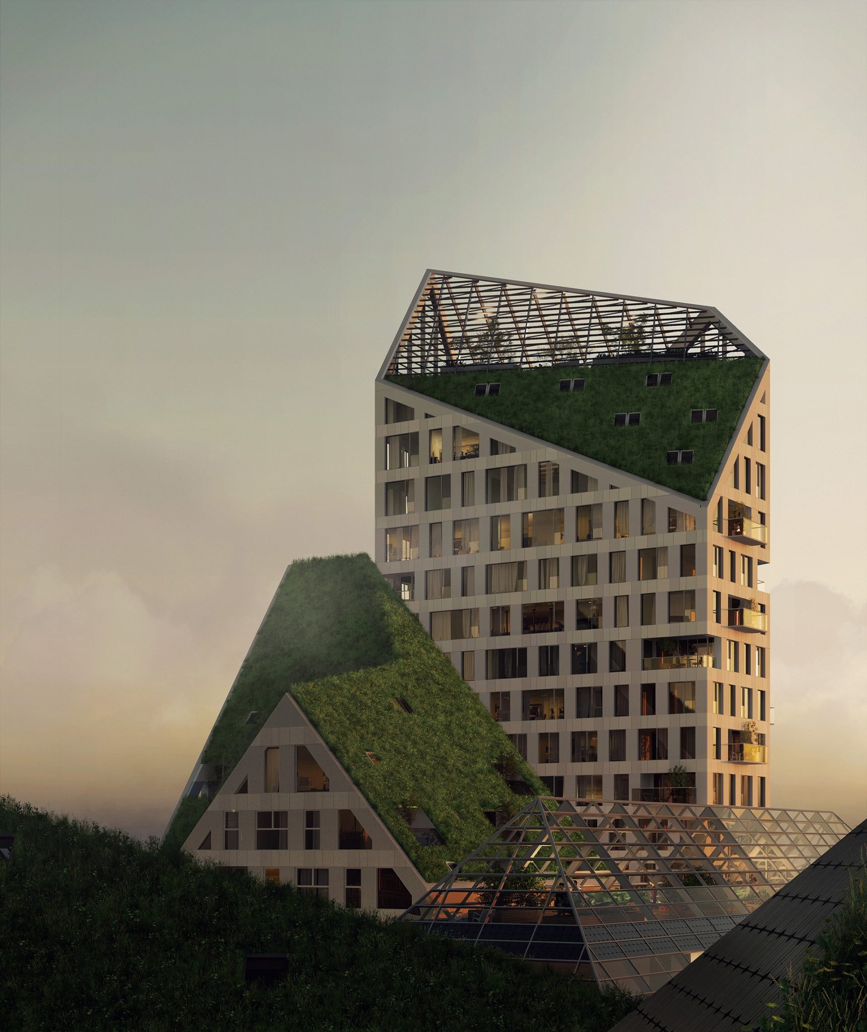 MVRDV's Nieuw Bergen Residential Development in Eindhoven Kicks off ...