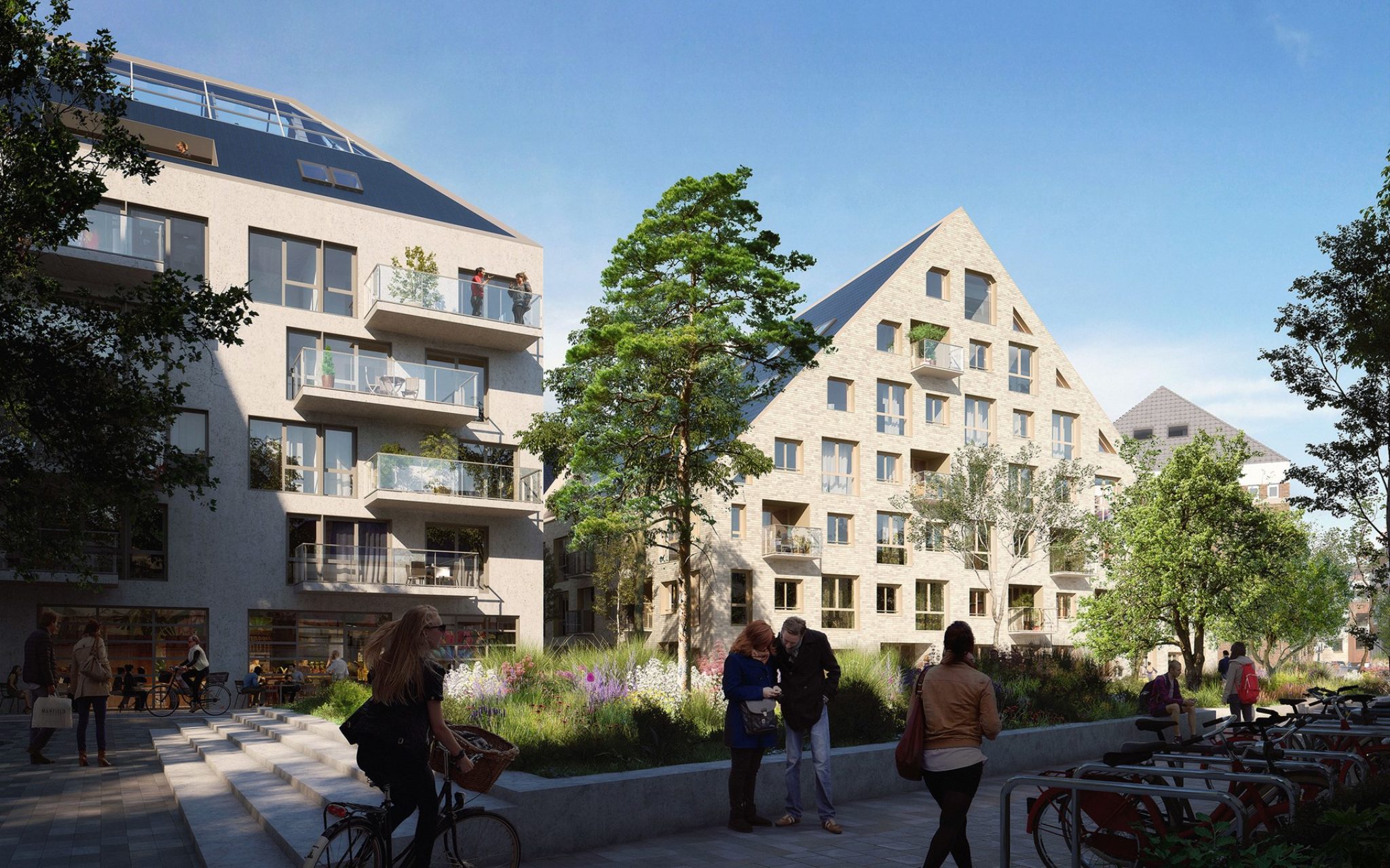 MVRDV's Nieuw Bergen Residential Development in Eindhoven Kicks off ...